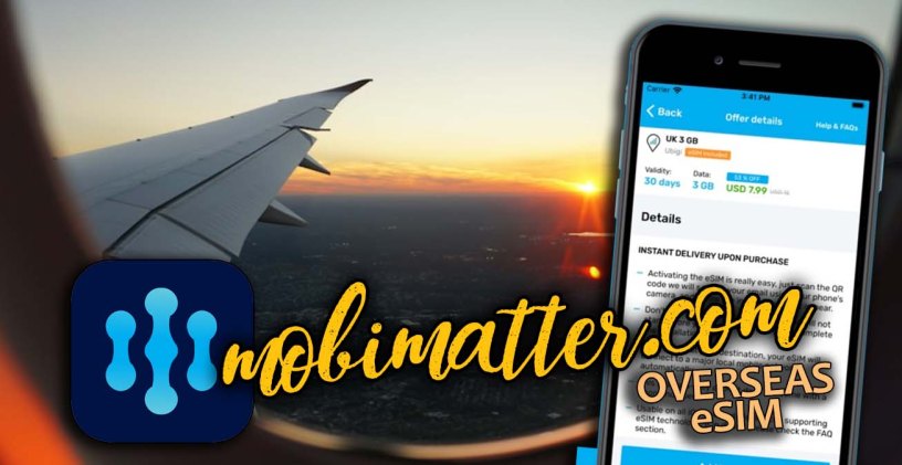 📱REVIEW – eSIM ~ “Mobimatter.com” – The Wandering Passport