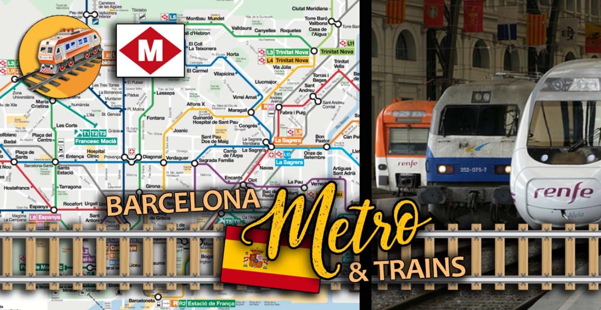 🇪🇸 TRANSPORT ~ Barcelona METRO from International Airport – Airport T1 ...